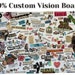 100% Custom Handmade Vision Boards - Etsy