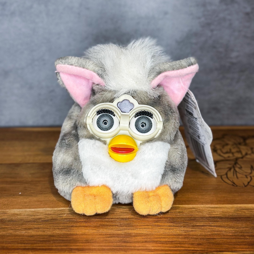Vintage Furby Buddies Plush: 1999 Bean Bag Animal Ornament - Etsy
