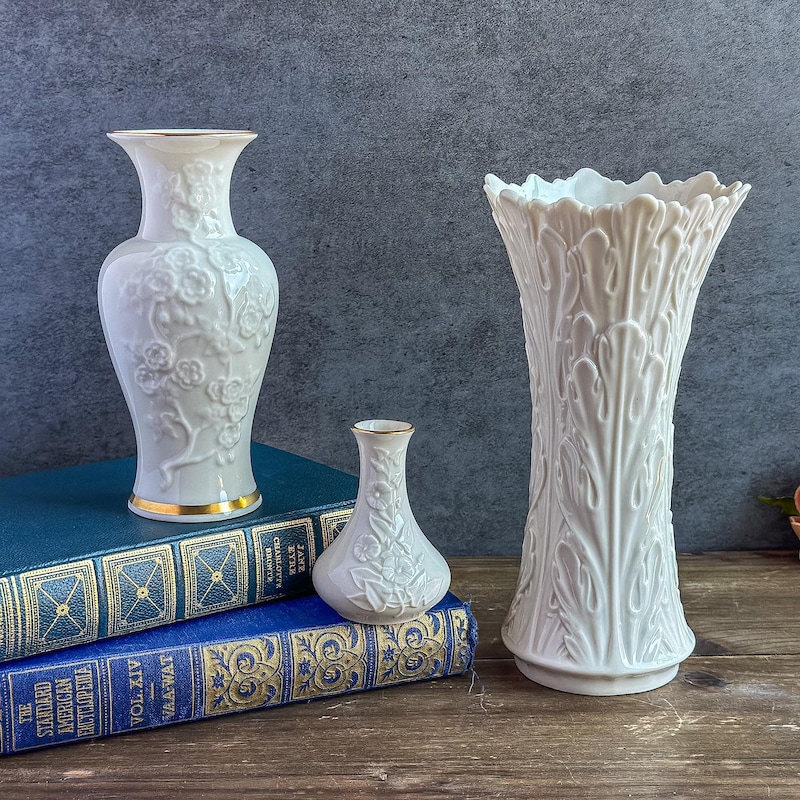 Ivory Lenox Bud Vase - Etsy