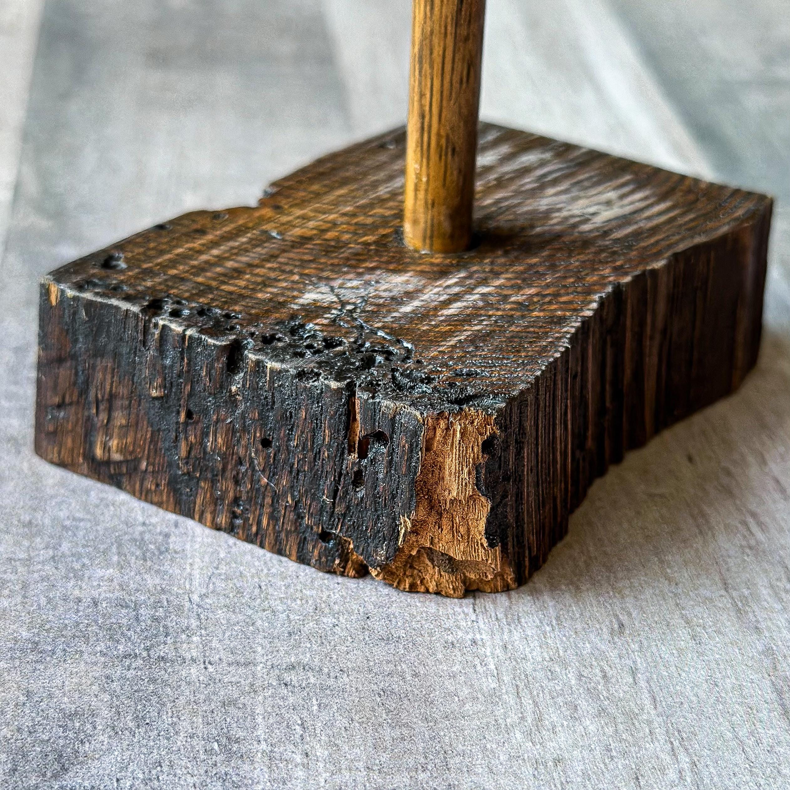 Vintage Hand-carved Wooden Wading Bird on Plinth - Etsy