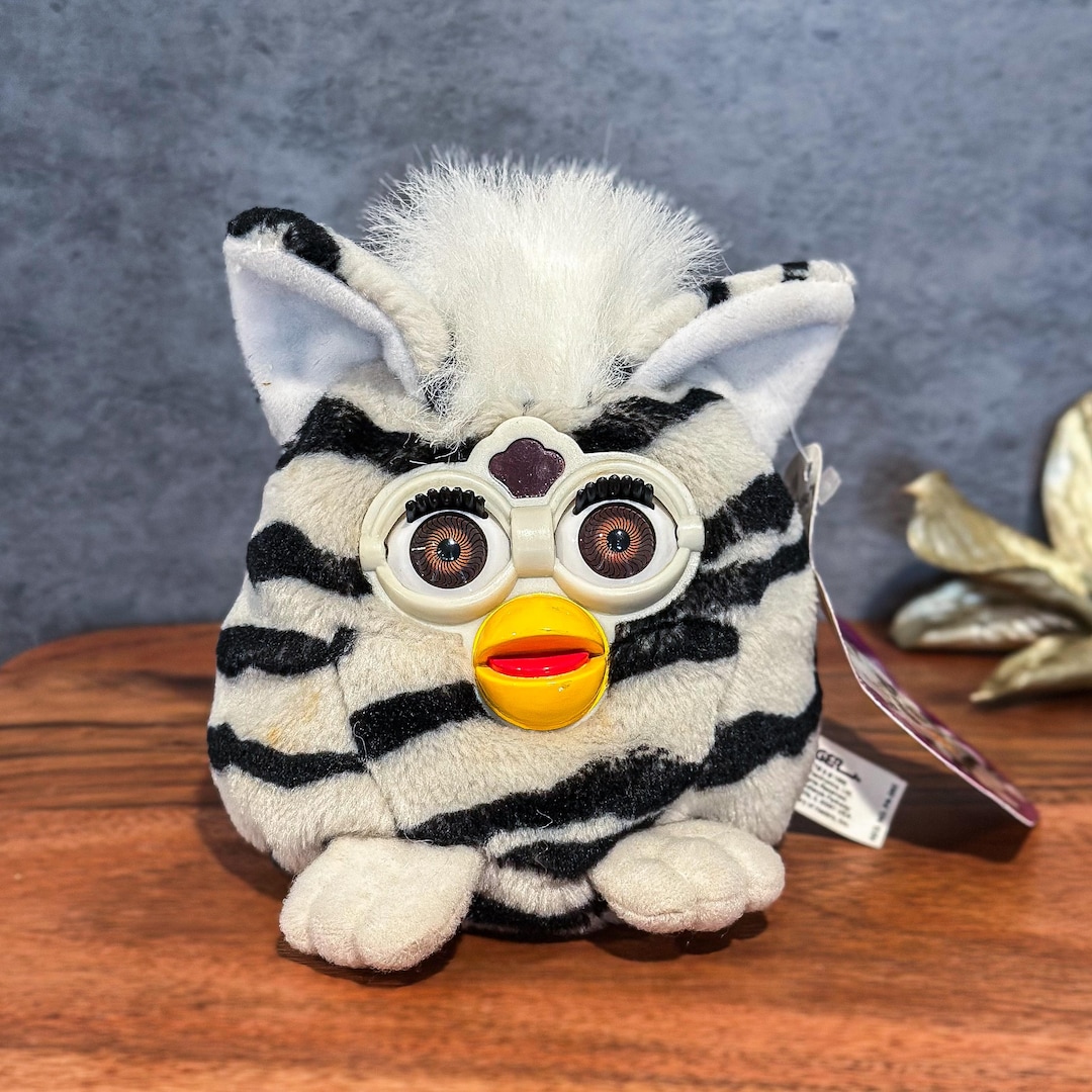 Vintage Furby Buddies "down Please" Plush Bean Bag Animal Rare Furby ...