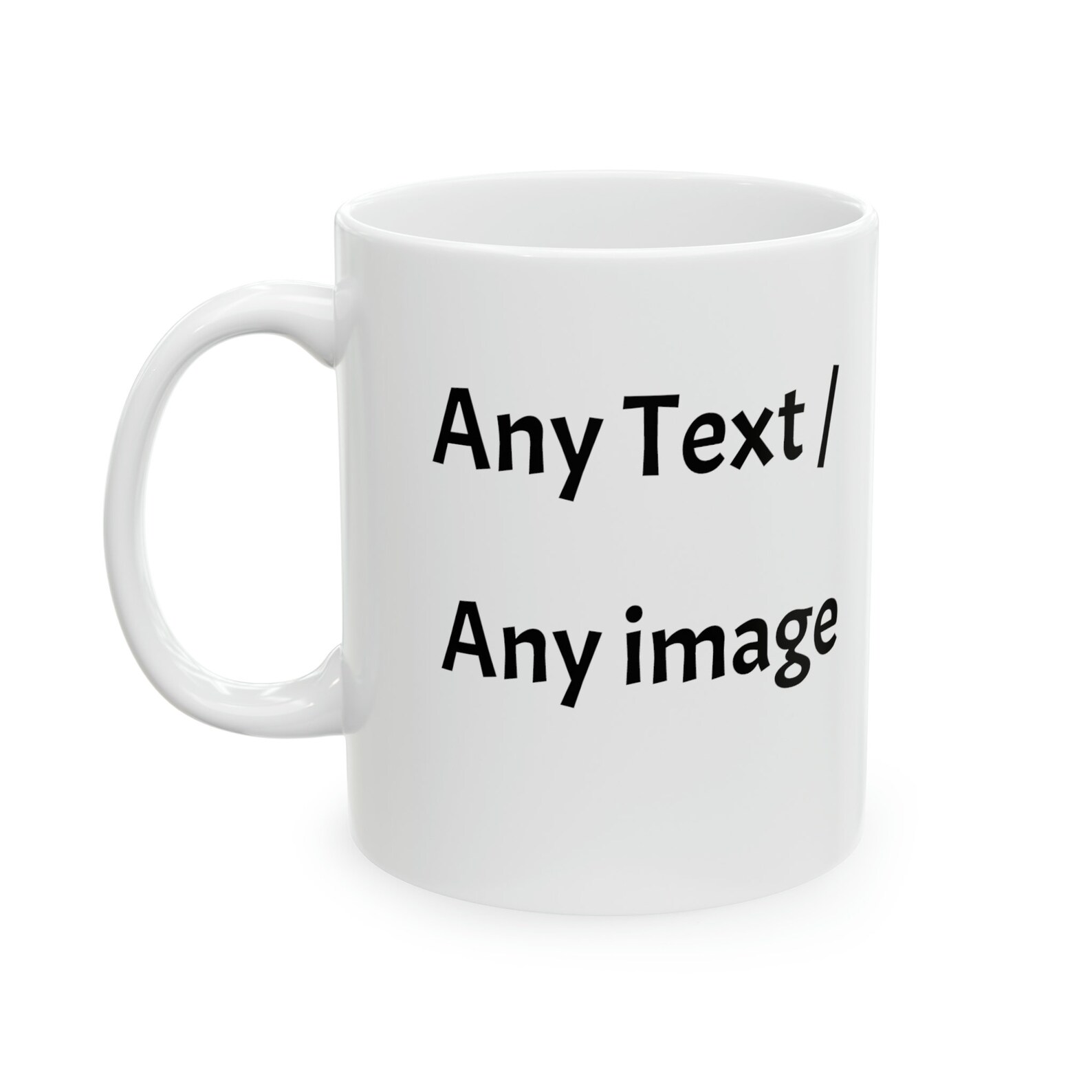 Personalized Custom Text Mug, Personalized Mug, Customized Mug, Custom ...