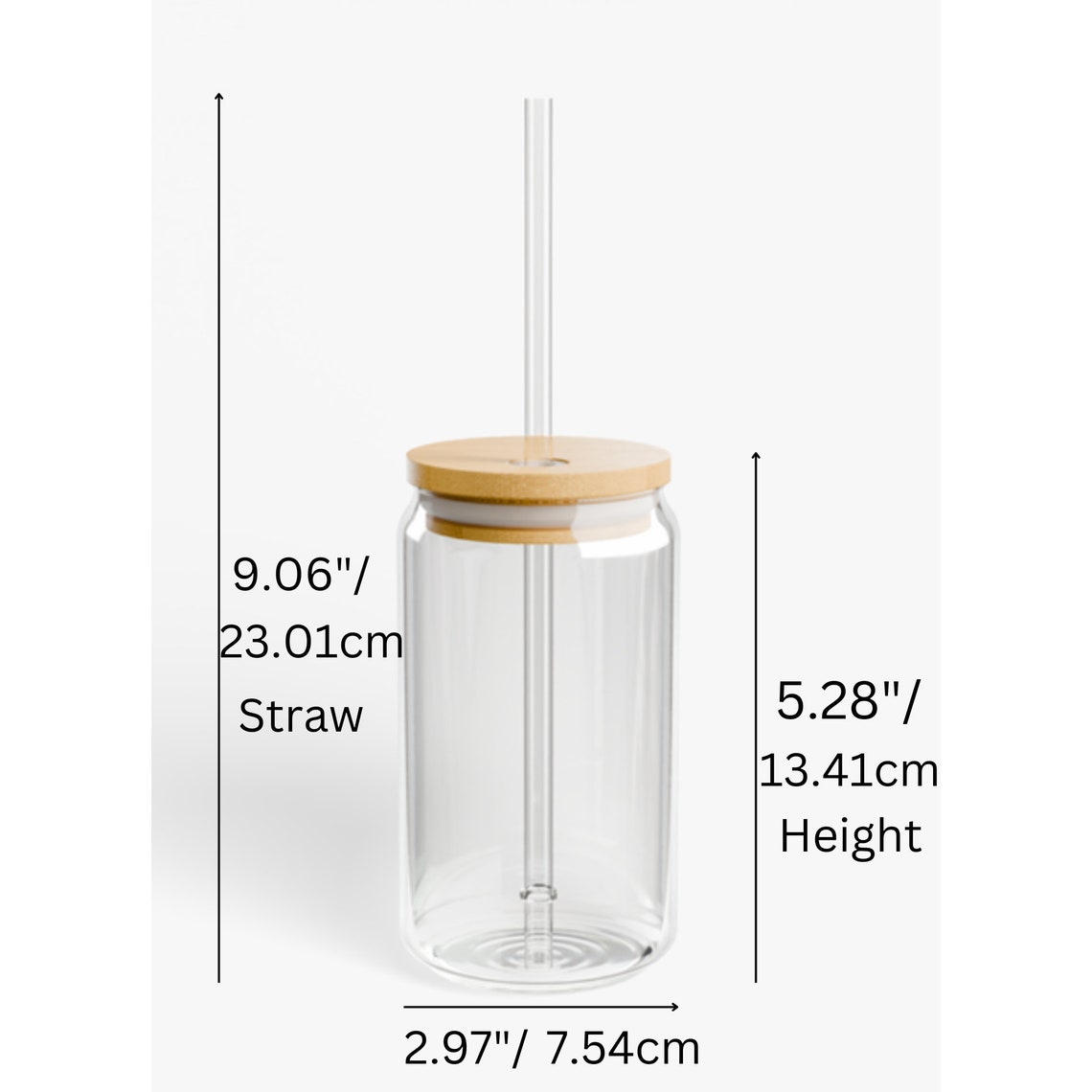 Custom Logo Iced Coffee Cup With Lid and Straw, Custom Beer Glass ...
