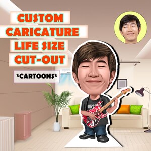 Life Size Cut Out, Custom Cartoon Caricature Standee, Cardboard Cut-out ...