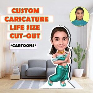 Life Size Cut Out, Custom Cartoon Caricature Standee, Cardboard Cut-out ...