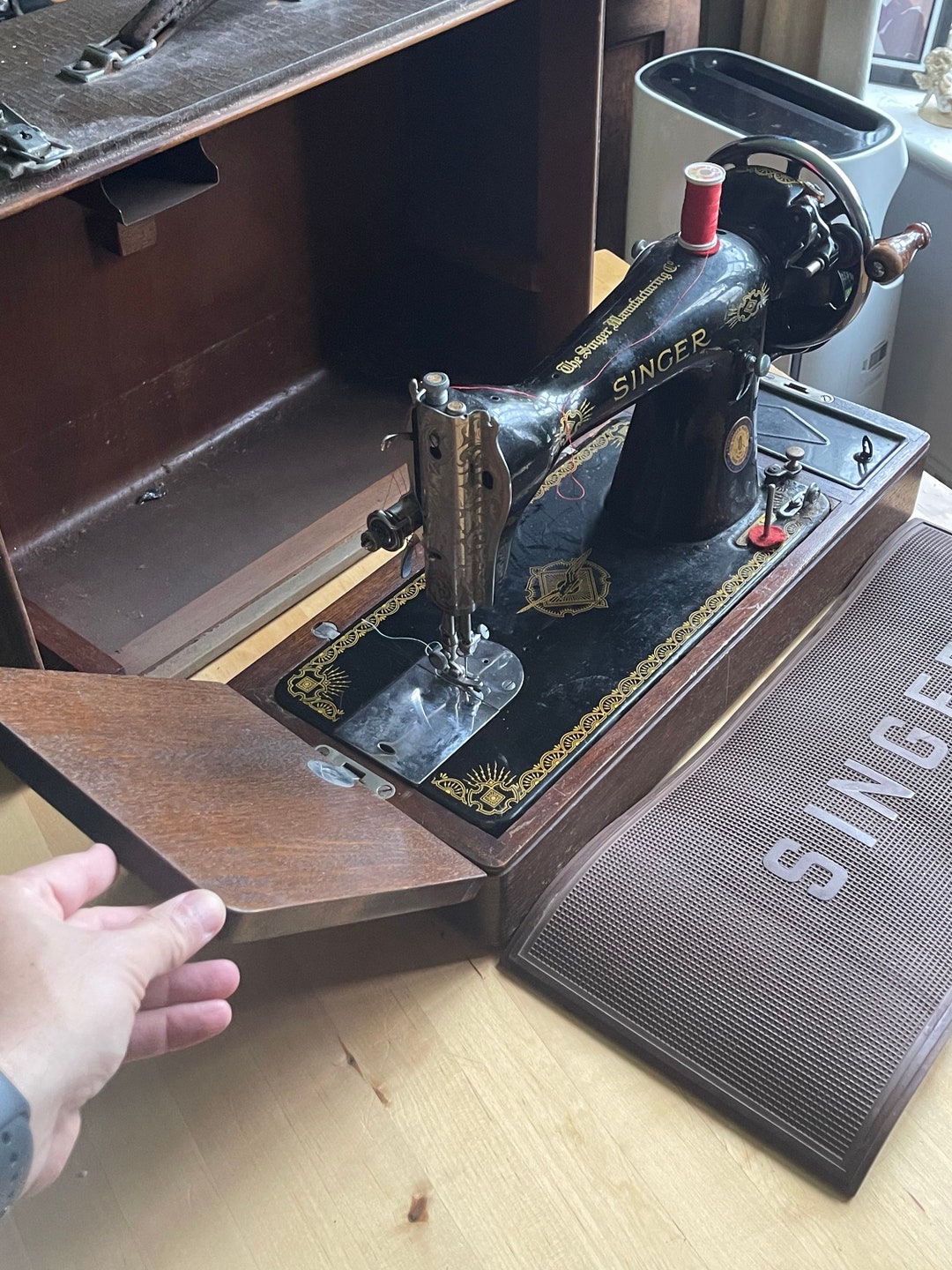 Vintage Limited Edition Centennial Singer Sewing Machine With Special ...