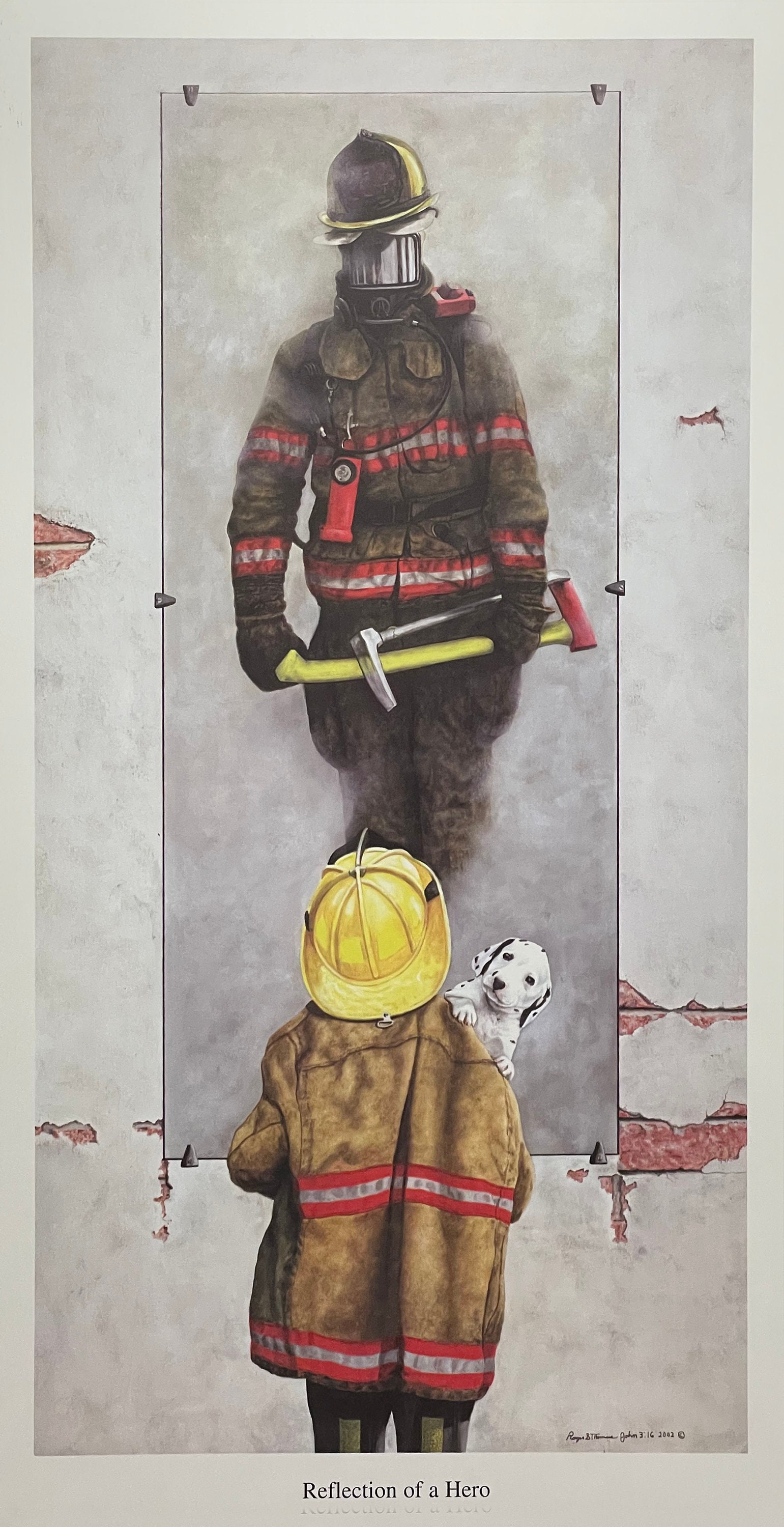 Reflection of a Hero - Etsy