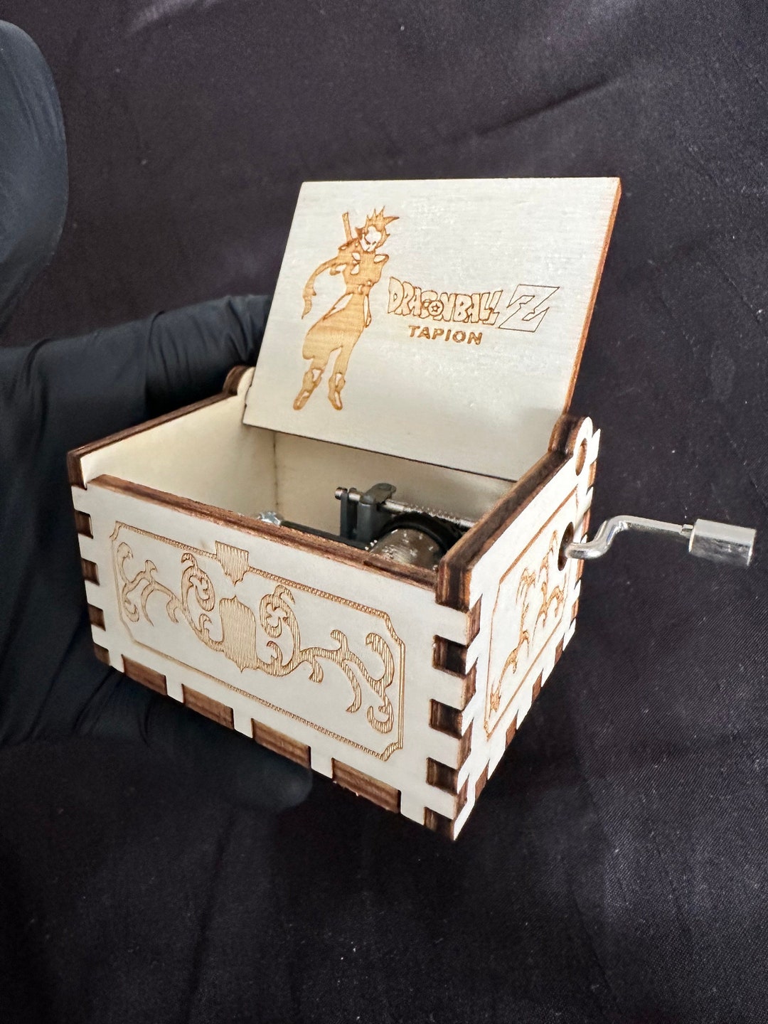 Dragon Ball Z Music Box Anime Lover Wind-up Handmade Wooden Manual ...