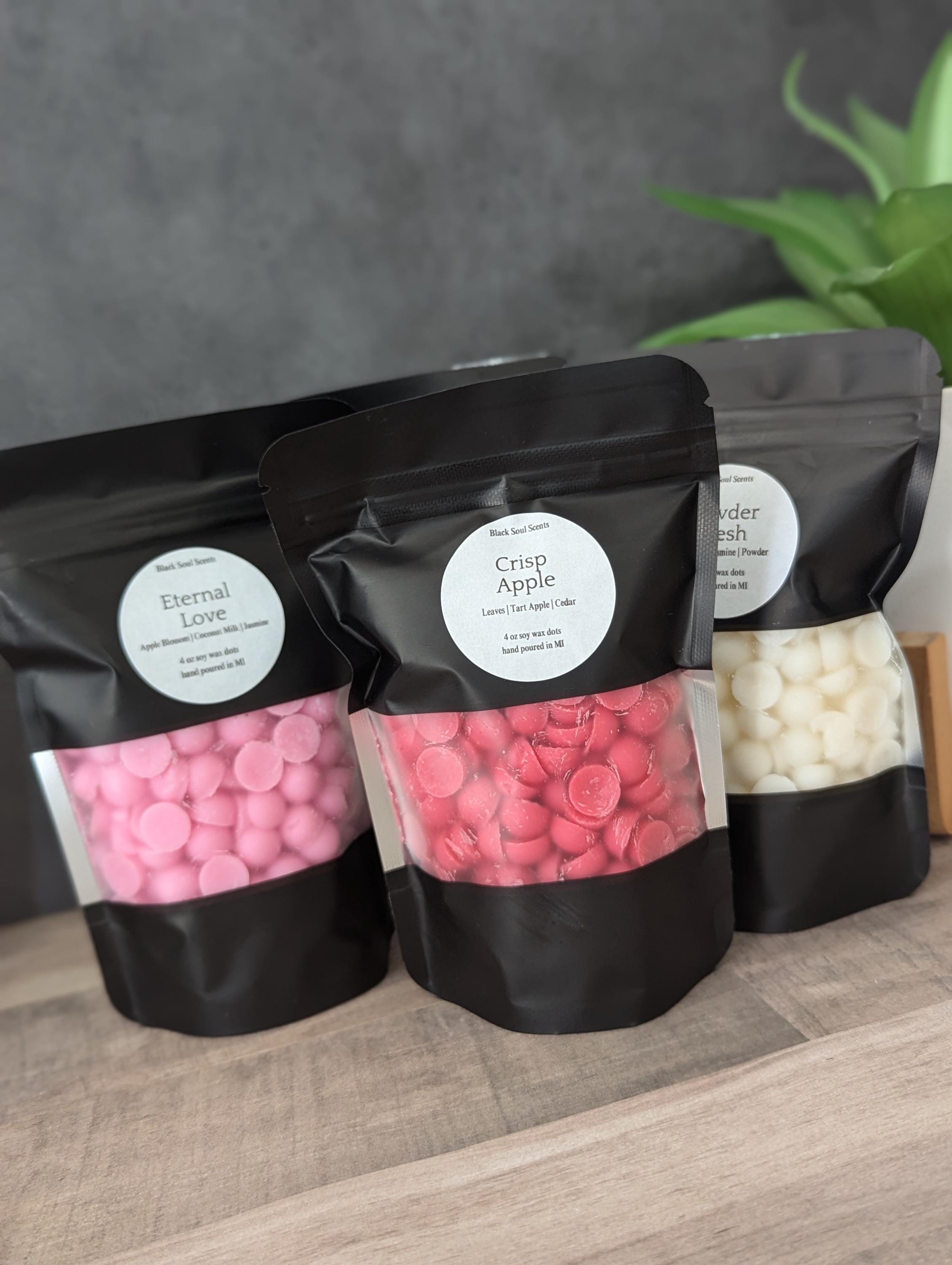 4 Oz Bag Soy Wax Dots Melts Scent Wax Tarts for Melter Burner Warmer ...