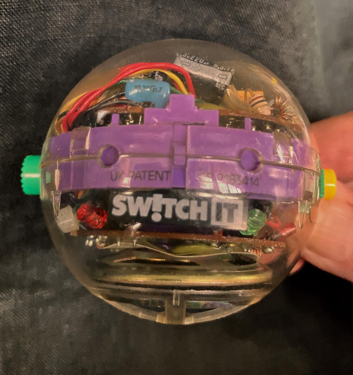 Wearable Switchit Transister Radio Lights up With Music 1980s Coolio - Etsy