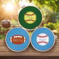 Baseball 2 Cross Stitch Pattern - Etsy