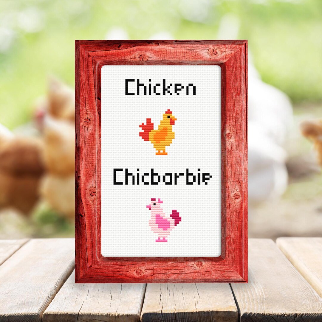 Chic-barbie Cross Stitch Pattern PDF Download - Etsy