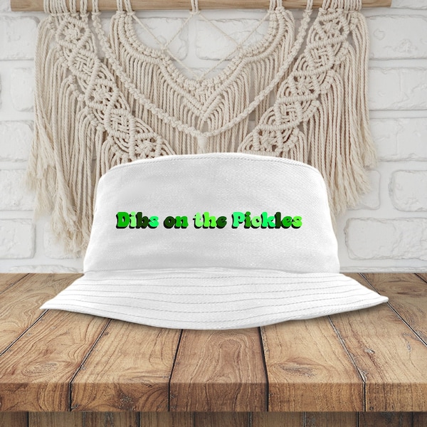 Pickle Bucket Hats - Etsy