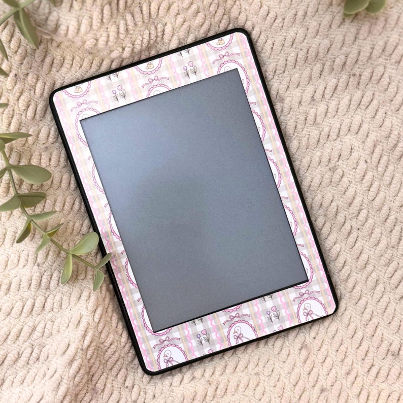 Kindle Skin Printable Decal, Kindle Cover Template Digital Download - Etsy