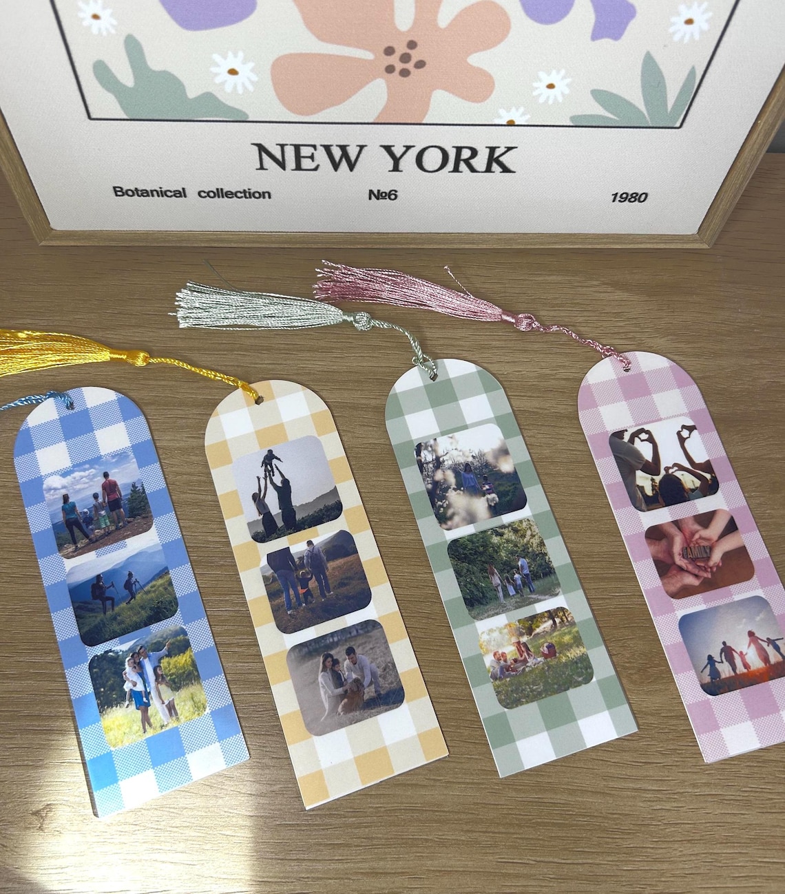 Personalized Photo Bookmark: Custom Acrylic Keepsake With Tassel - Etsy