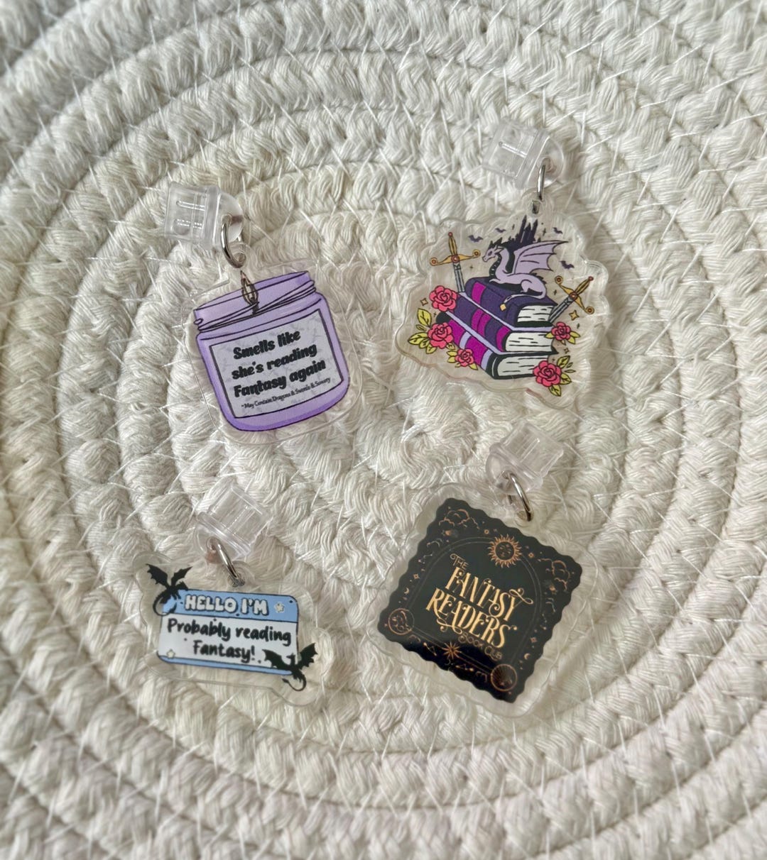 Fantasy Reader Charms for Kindle/kobo, USB C Dust Plug - Etsy