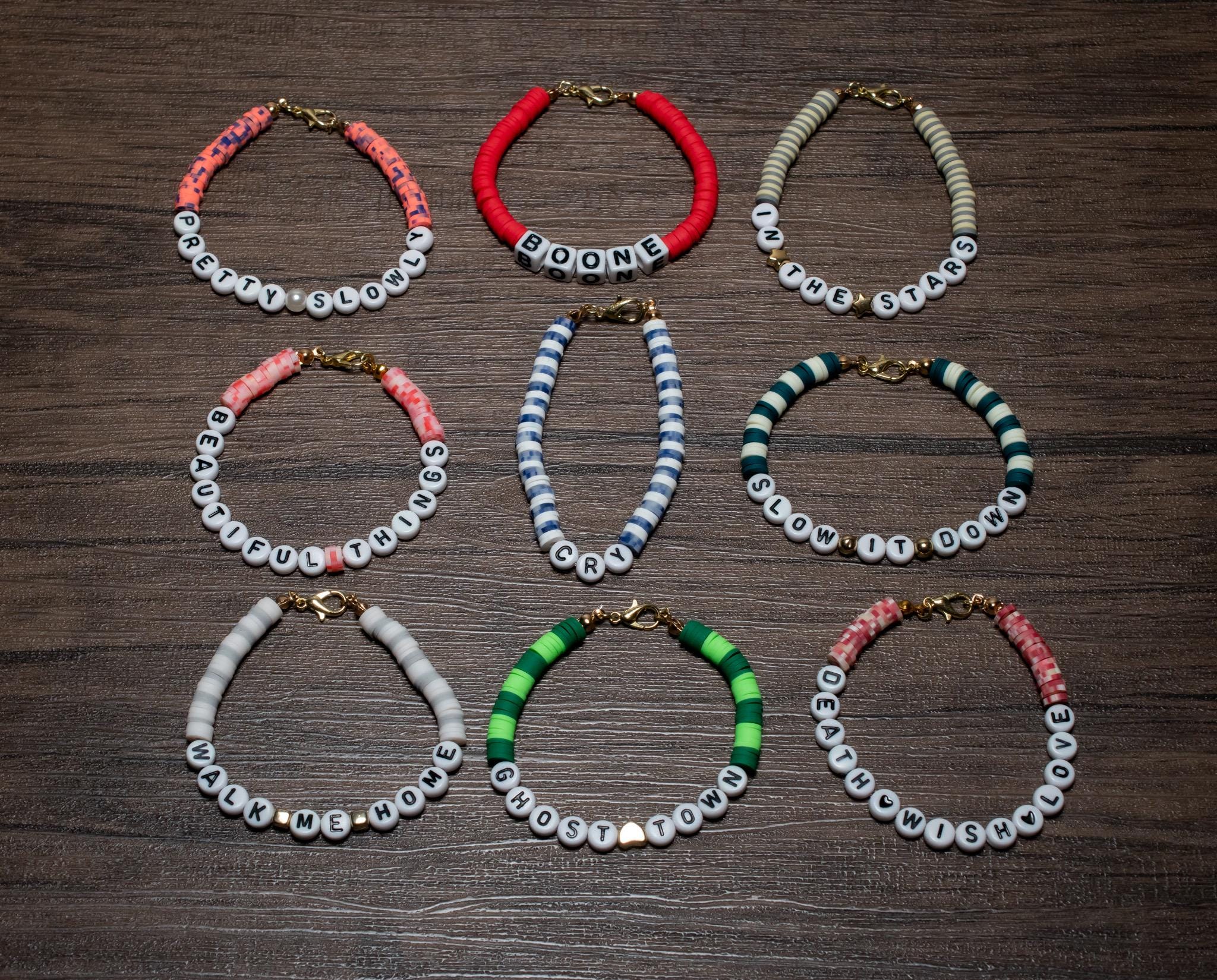 Benson Boone Beaded Elastic Friendship Bracelets - Etsy