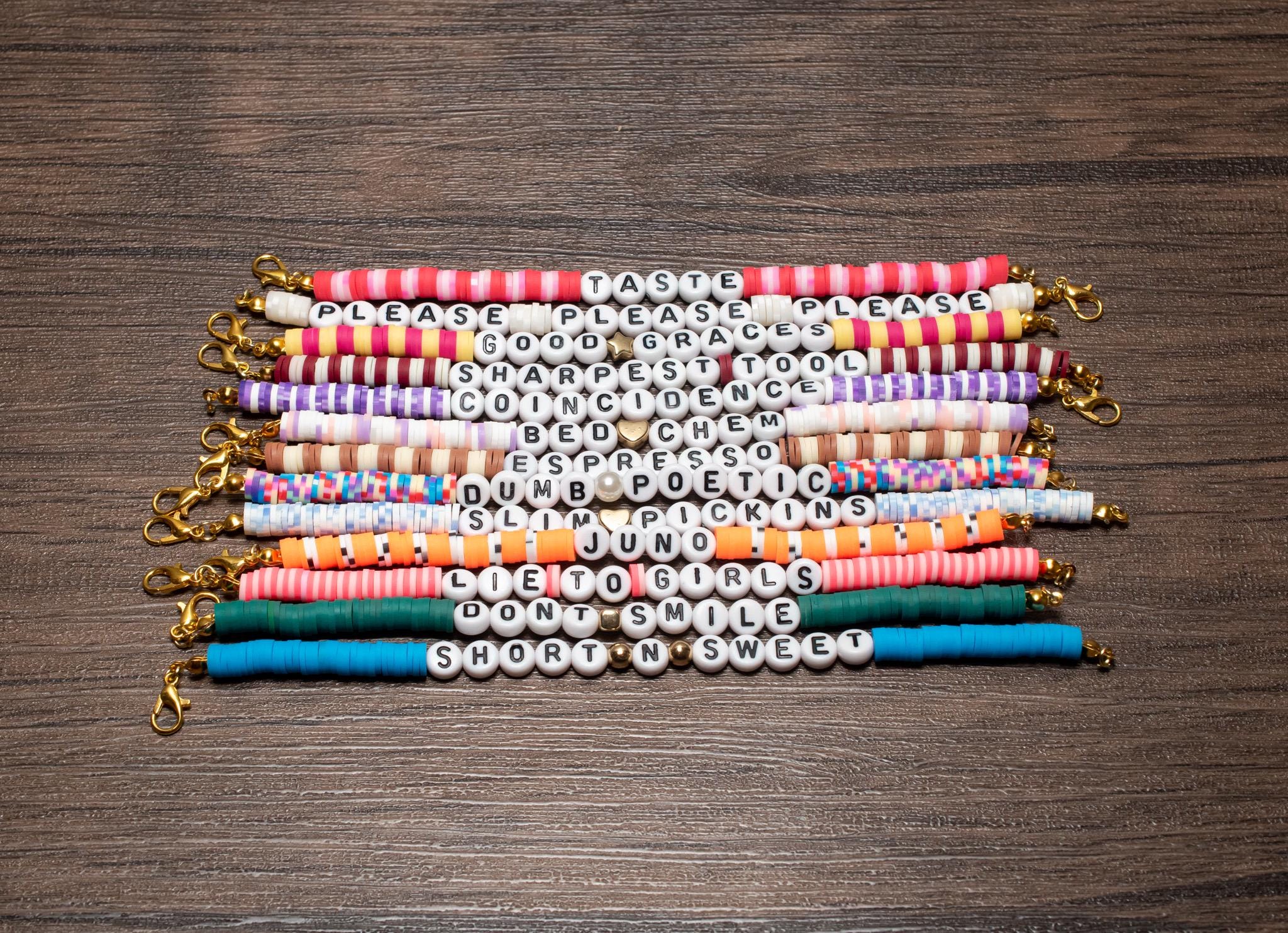 Sabrina Carpenter Short N Sweet Friendship Bracelets - Etsy