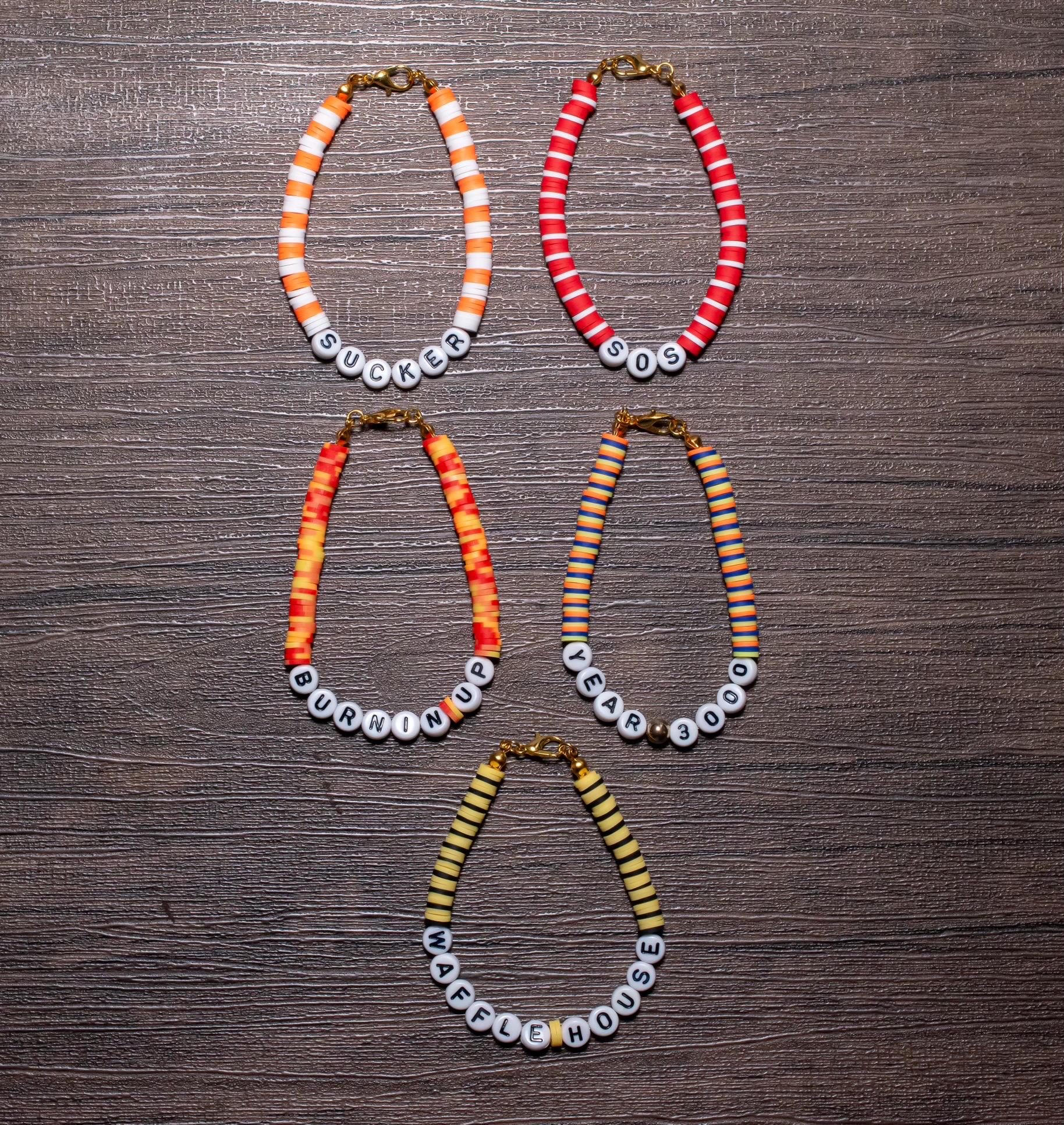 The Jonas Brothers /jonas Con Inspired Beaded Elastic Friendship ...