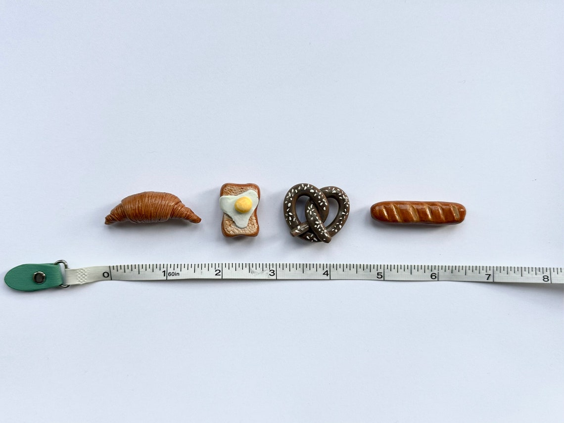 Handmade Magnets | Freshly Baked Breads Theme | Set of 4 Magnets ...