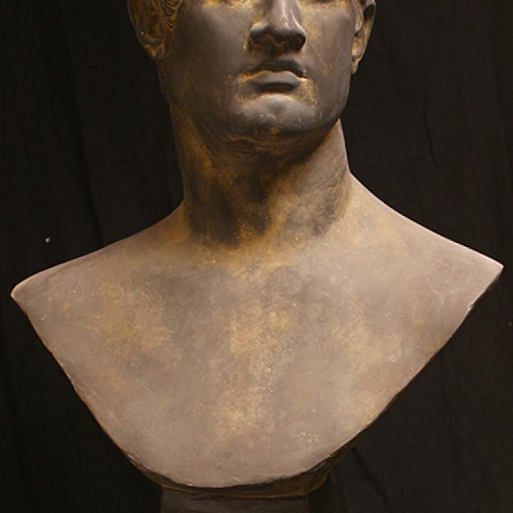 Ptolemy II Philadelphus | Hellenistic King Historical Art | Unpainted ...