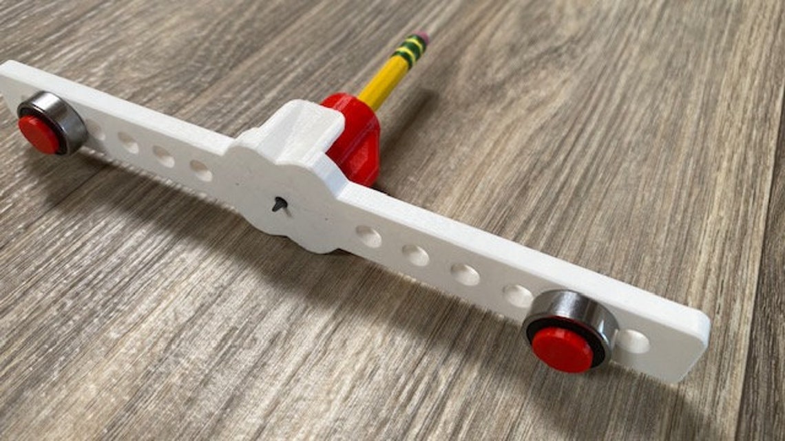 Centerline Marking Tool for Woodworking With Magnetic Pencil Control ...