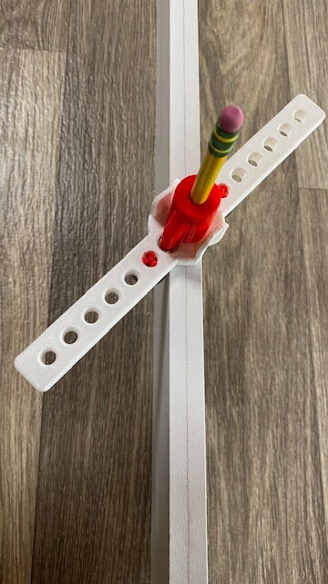 Centerline Marking Tool for Woodworking With Magnetic Pencil Control ...