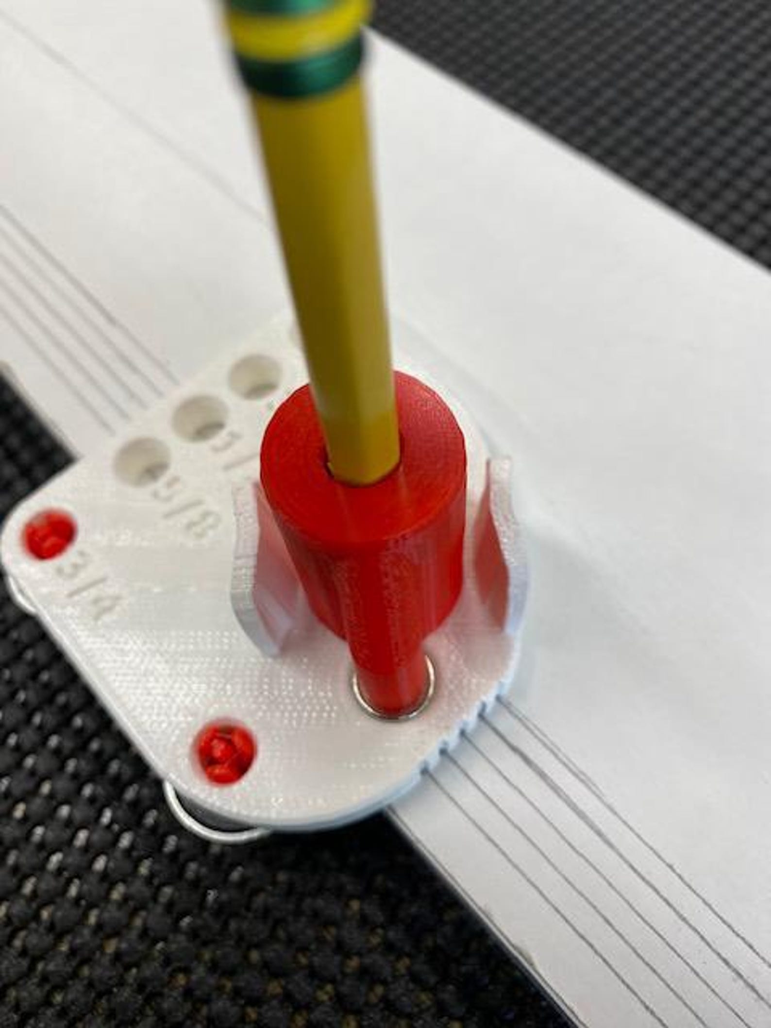 Indexed Edge Marking Tool for Woodworking Hobby Craft W/magnetic Pencil ...