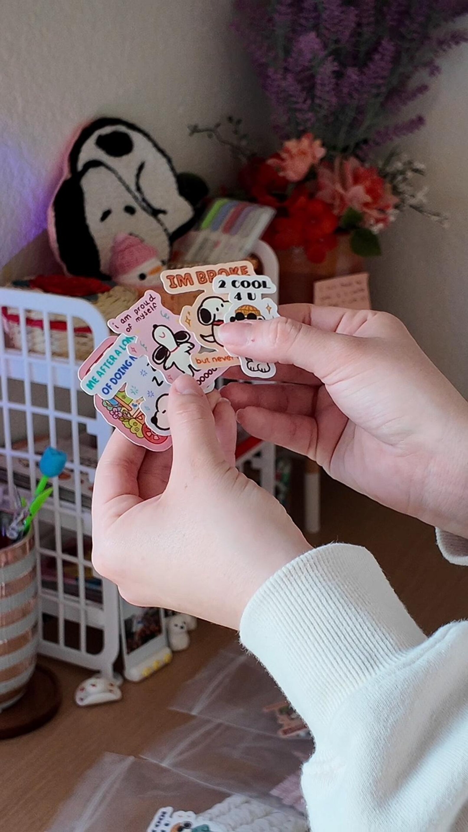 Proud Pup Vinyl Sticker | Waterproof, Cute, Stickers, Peanuts, Laptop ...