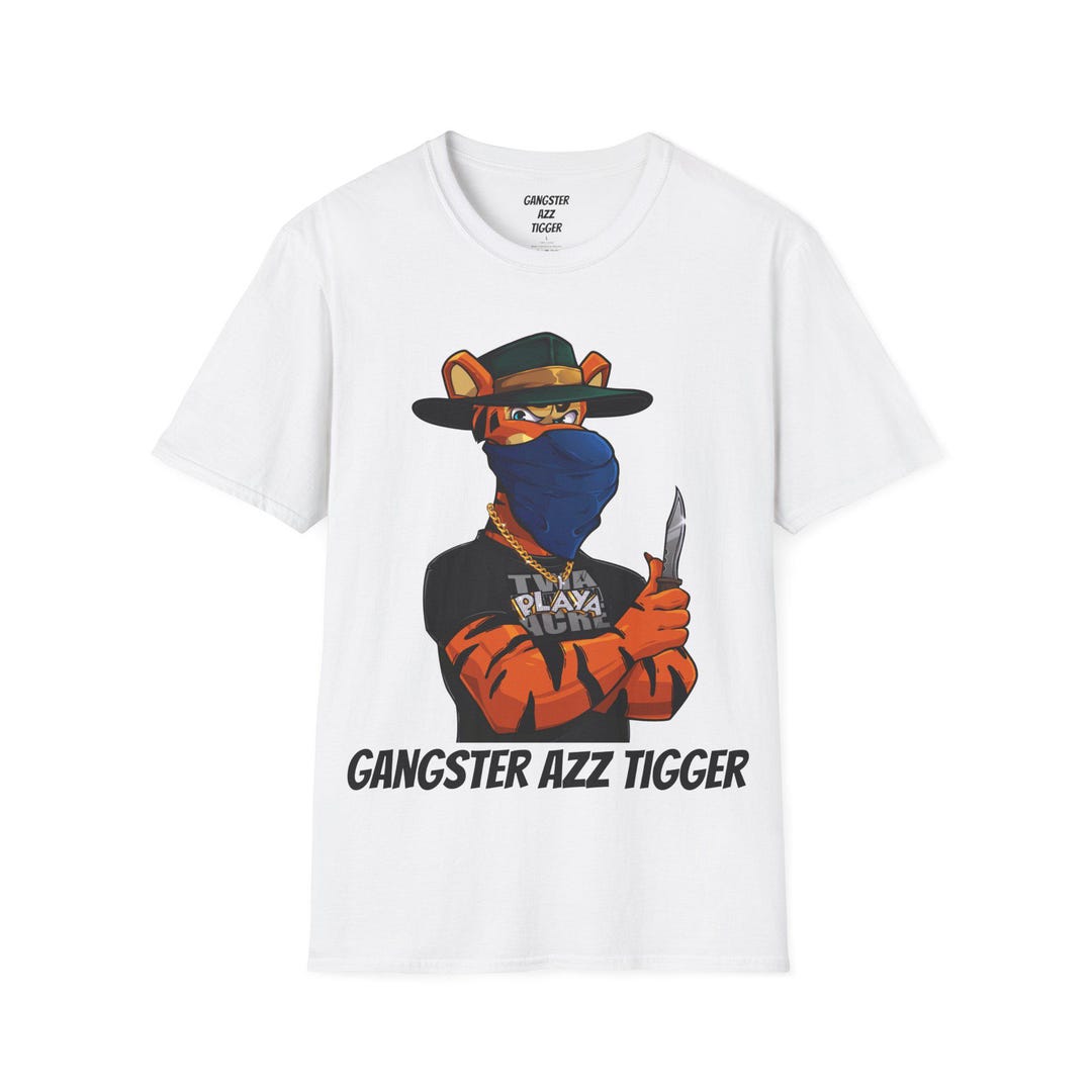 Gangster A** Tigger Number 98 T-shirt - Etsy