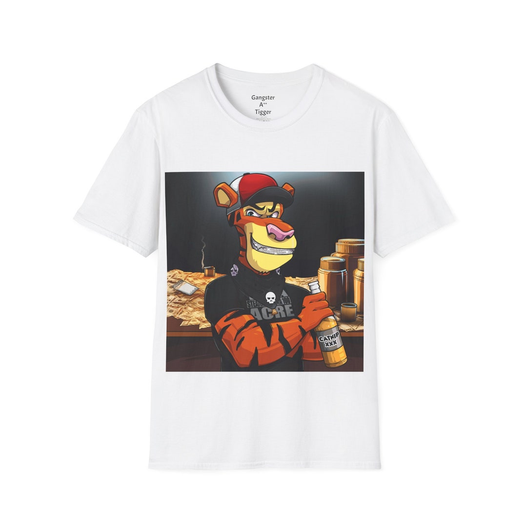 Gangster A** Tigger Number 236 T-shirt - Etsy