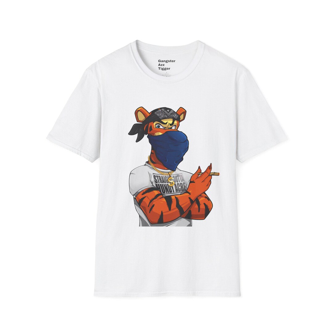 Gangster A** Tigger Number 153 T-shirt - Etsy