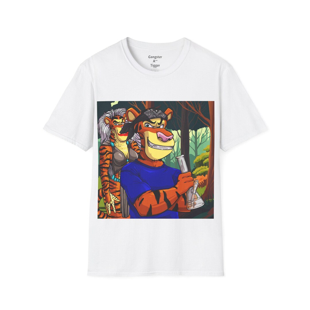 Gangster A** Tigger Number 242 T-shirt - Etsy
