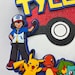 Custom Pokemon Birthday Cake Topper - Layered & 3D Cake Topper ...