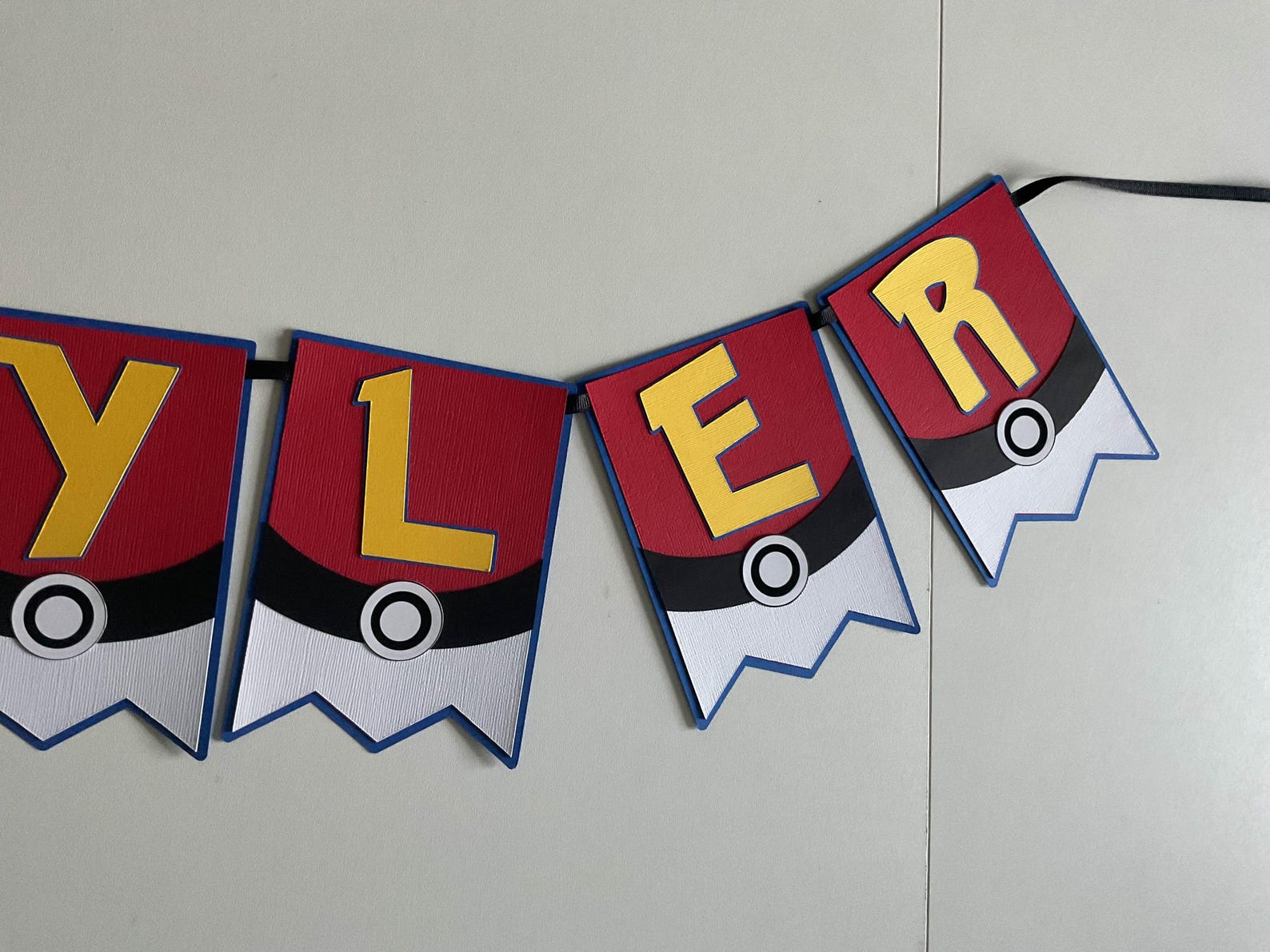 Banner de Pokémon personalizado: Banner resistente hecho a mano para ...