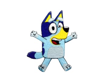 3 Bluey and Bingo Dog Cartoon Iron on Patch - Etsy