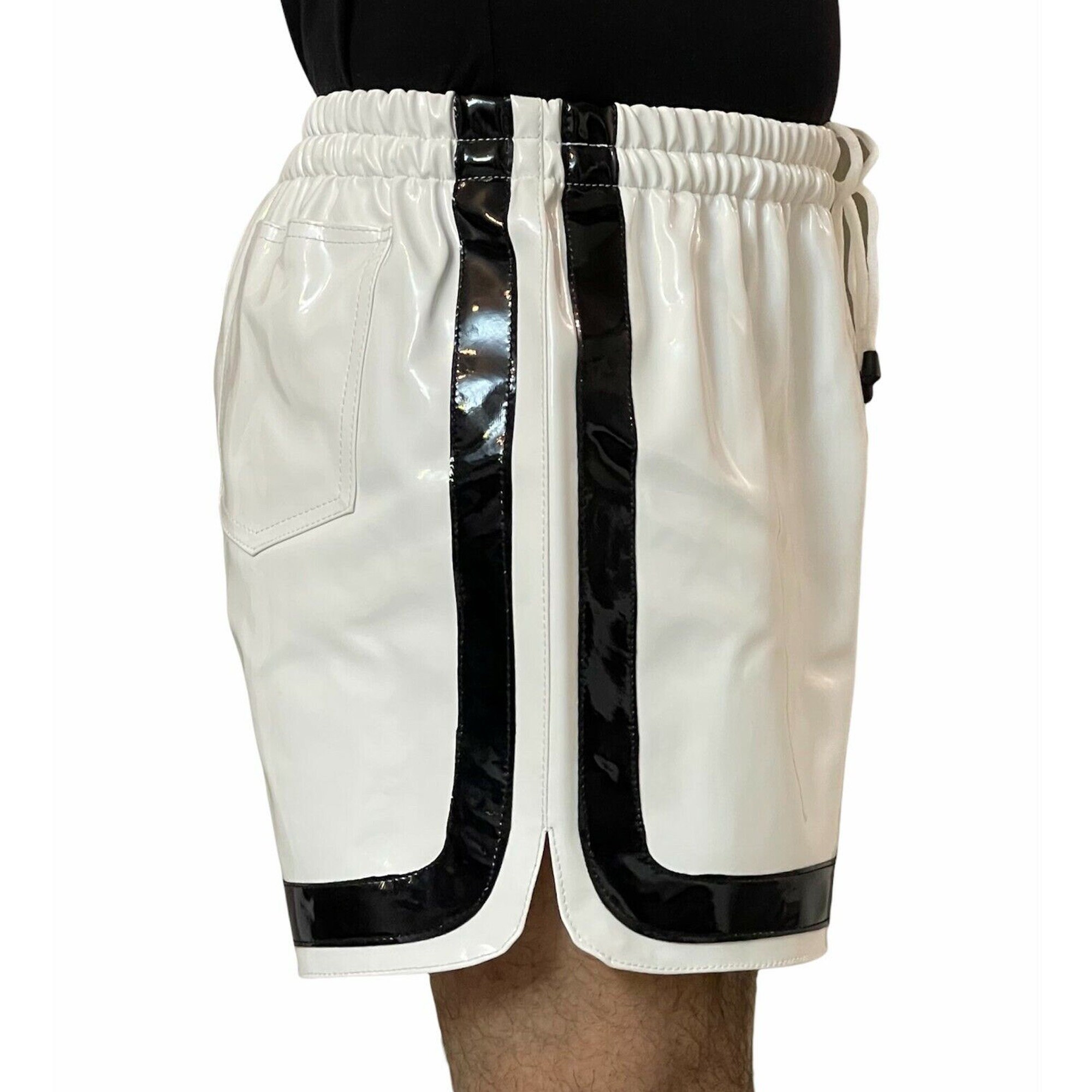 Männer PVC Lack Freizeit Shorts mit Gummizug Shorts Größe S4XL - Etsy.de
