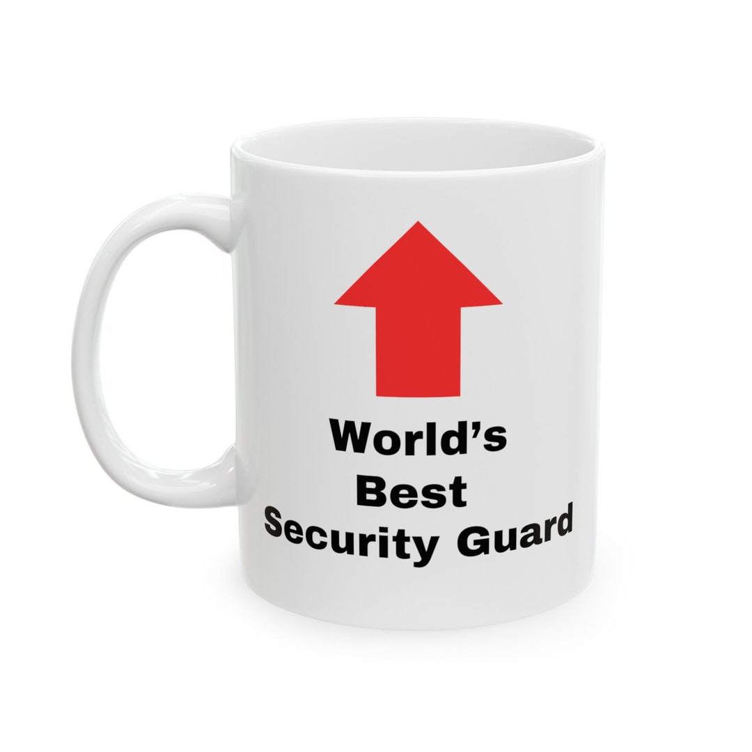 World's Best Security Guard, Funny Mug, Mug, Gift, Work Gift, Gift for ...