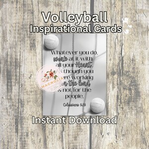 Volleyball Printable, Volleyball Inspirational Quote, Volleyball ...