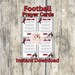 Football Gifts Printable, Football Athlete Prayer, Football Prayer Bag ...