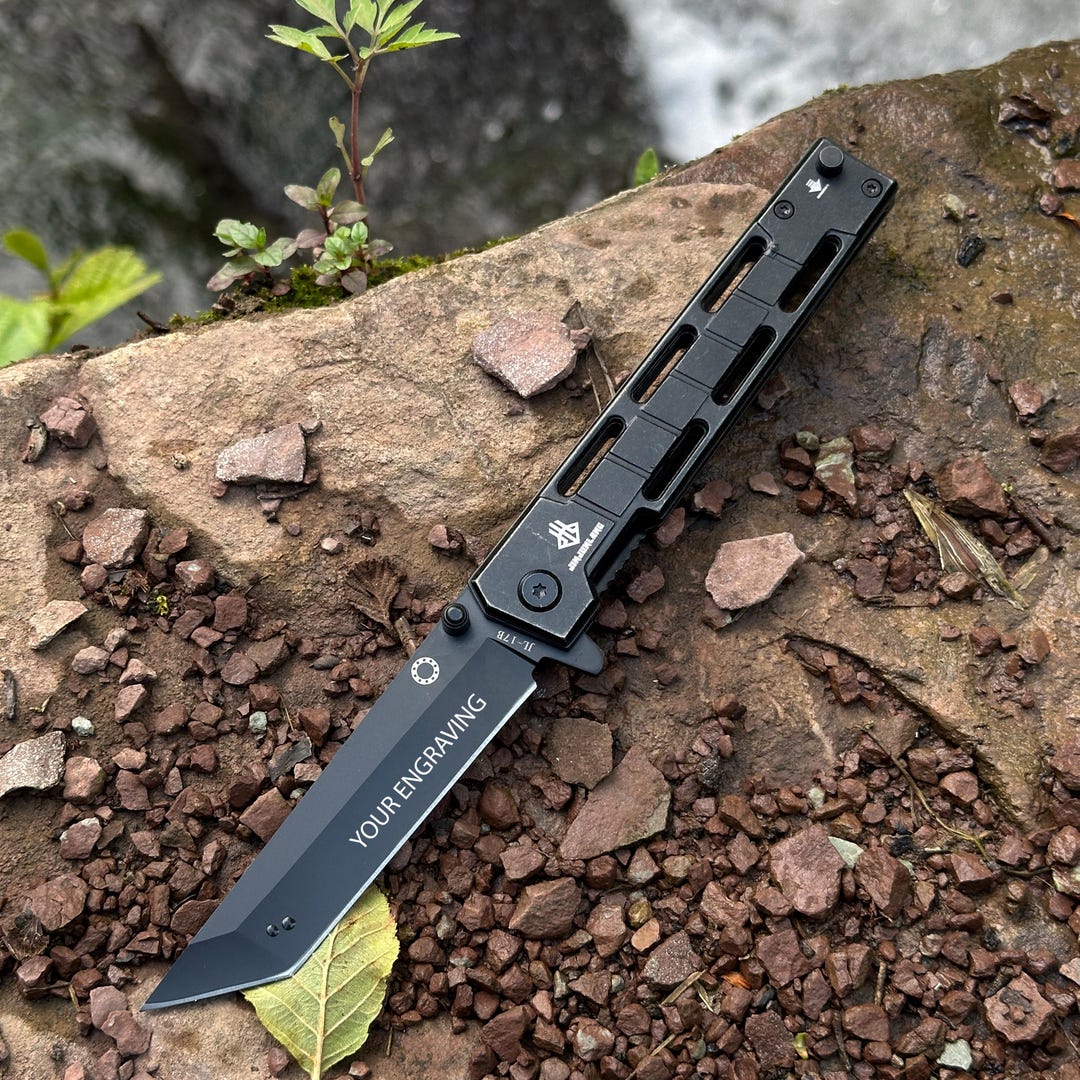 Custom Engraving Knife Slingshot - Etsy