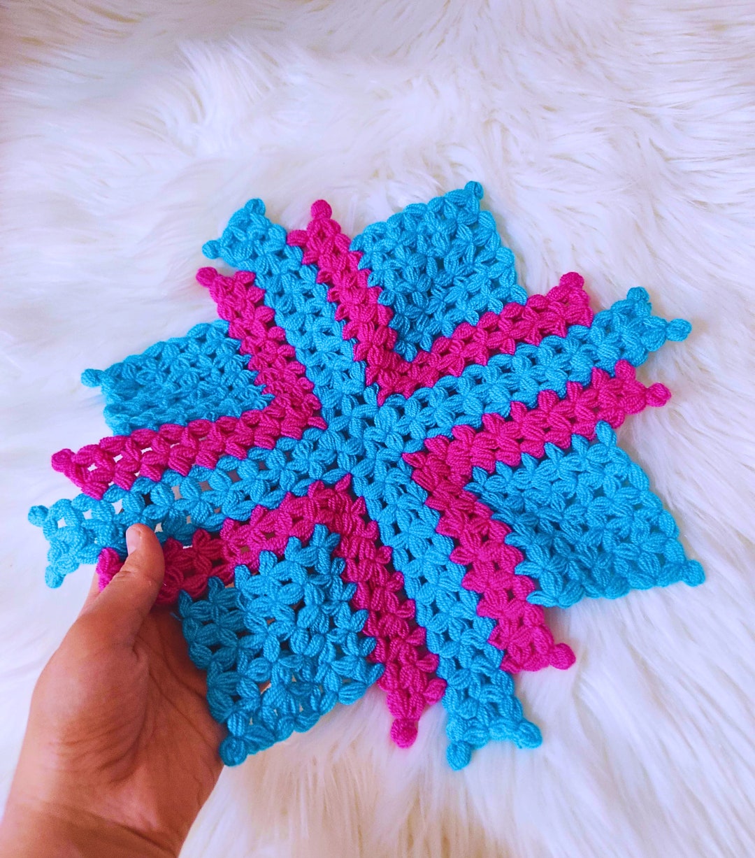 Crochet Pattern | Turkish Crochet Washcloth, Handmade Knitted Bath ...
