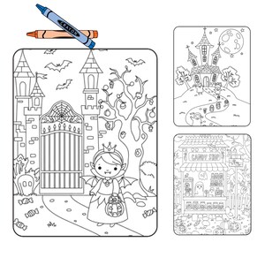 Halloween Coloring Pages | Spooky Printable Activity Sheets | Kids ...