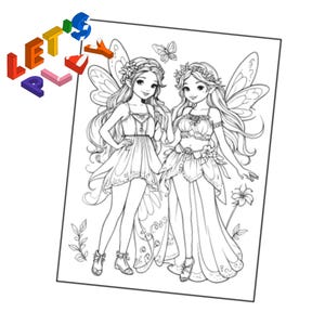 Unicorn and Fairy Coloring Book for Kids | 82 Magical Pages | Printable ...