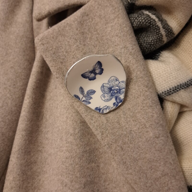 Ceramic Brooch - Etsy