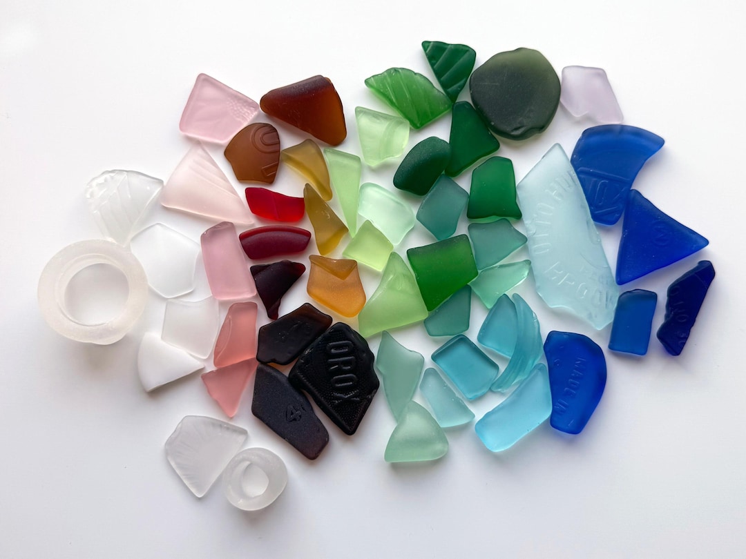 Sea Glass Bulk – Large Multicolor Mix for Mosaics & Art - Etsy