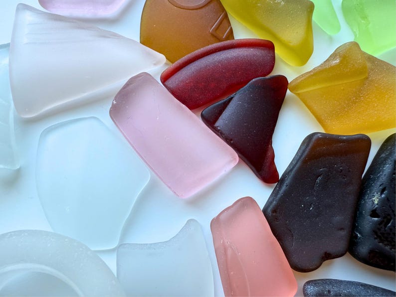 Sea Glass Bulk – Large Multicolor Mix for Mosaics & Art - Etsy