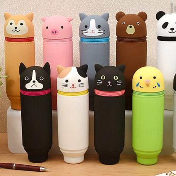 Cute Big Pencil Case - Etsy