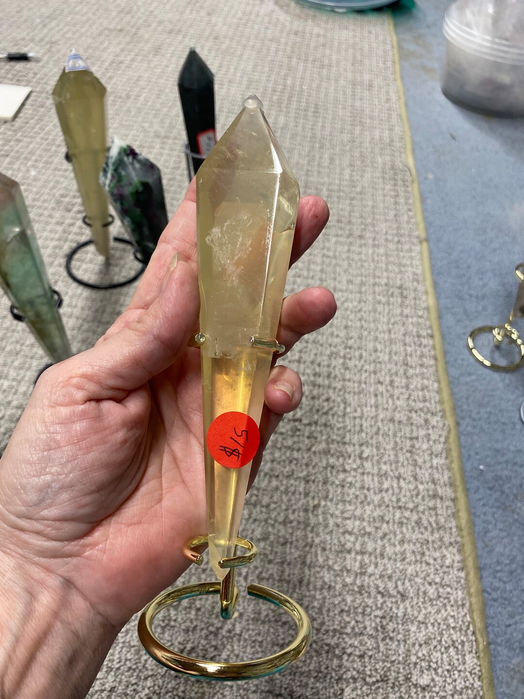 Gorgeous Crystal Wands, Hearts, Moon Face, Men, Women,carving - Etsy