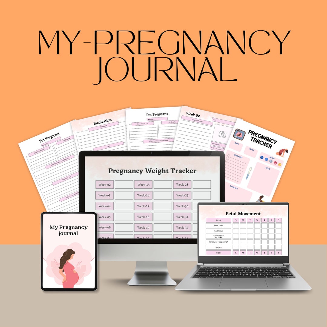 Pregnancy Planner Printable, Postpartum Journal, Pregnancy Journal ...
